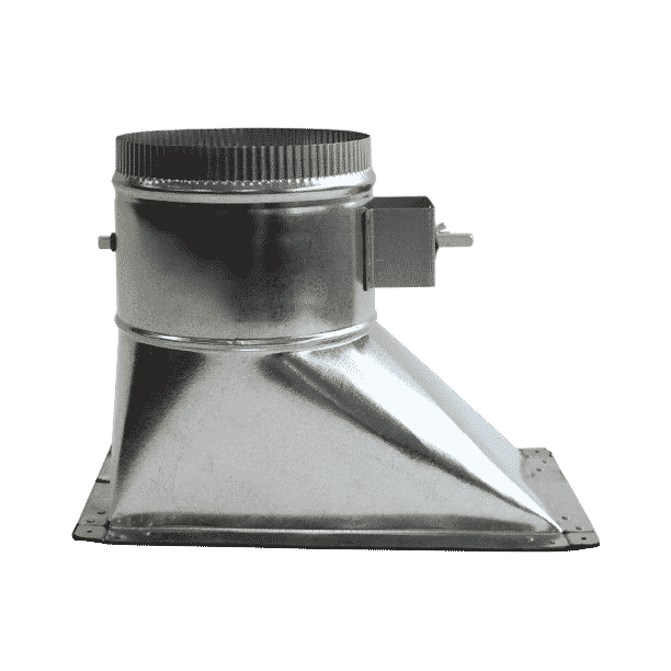 HETO with Heavy Duty Damper - Metal Zinc