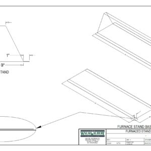 Furnace Stands and Bases - Metal Zinc